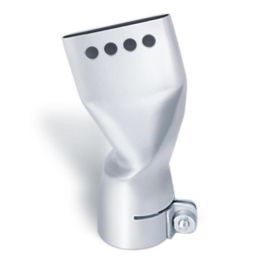 Industrial Heat Gun Nozzles - Flat Angled Nozzle 40 X 2 Perforated