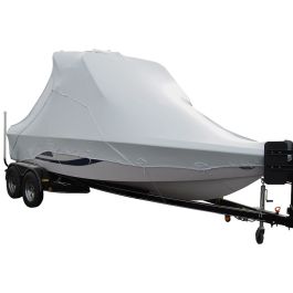 21' Over Wake Tower V Hull Boat Cover by Transhield