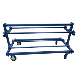 Mr. Shrinkwrap Heavy Duty Wheeled Steel Shrink Wrap Rack