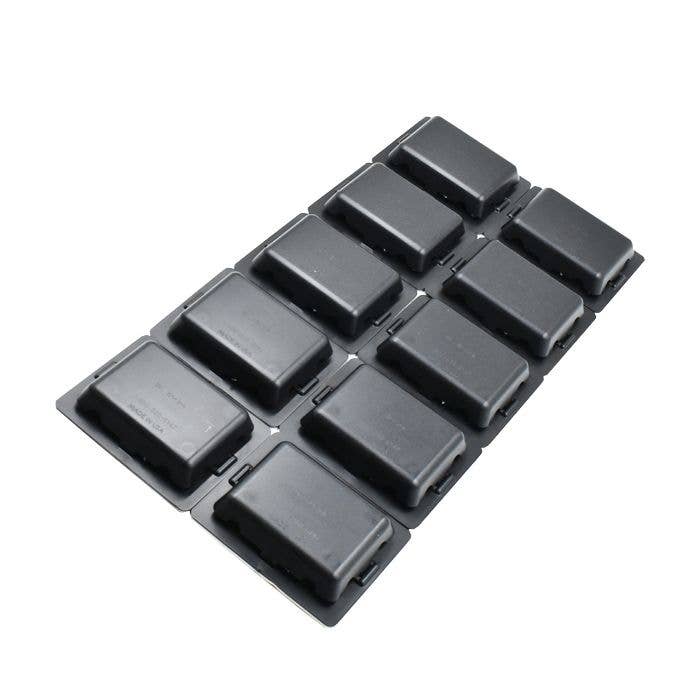 10-Pack Weather Tight Self-Adhesive Vent | Black Color