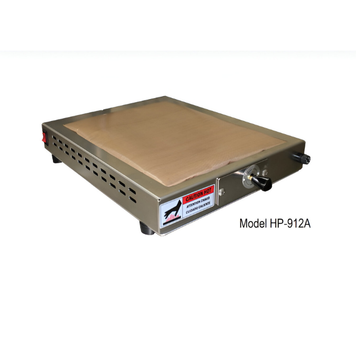 9”W x 12”L Hot Plate w/ Non-stick Cover Model HP-912A