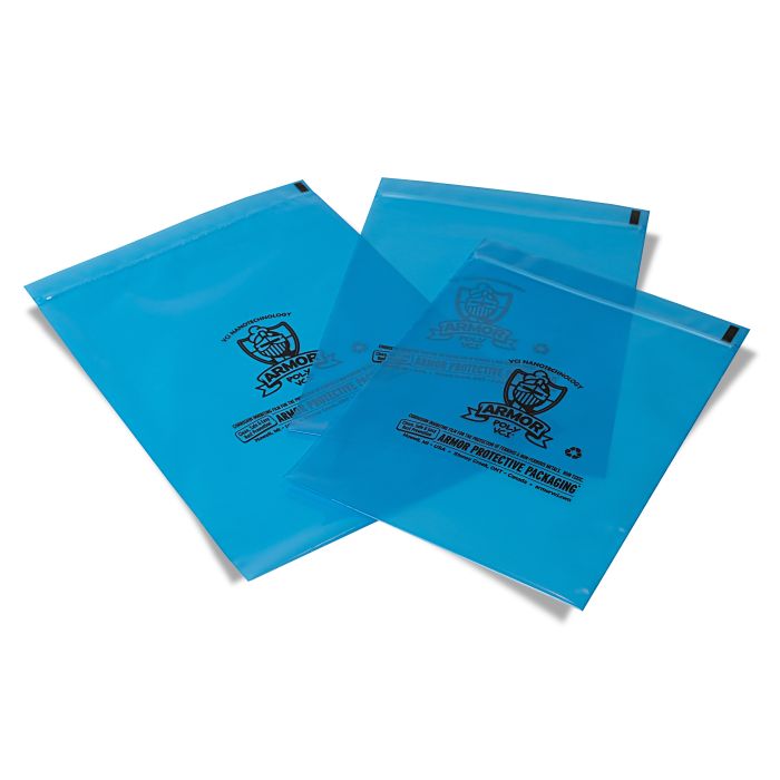 Armor Poly VCI Resealable Zip Bags - Select Your Preferred Size