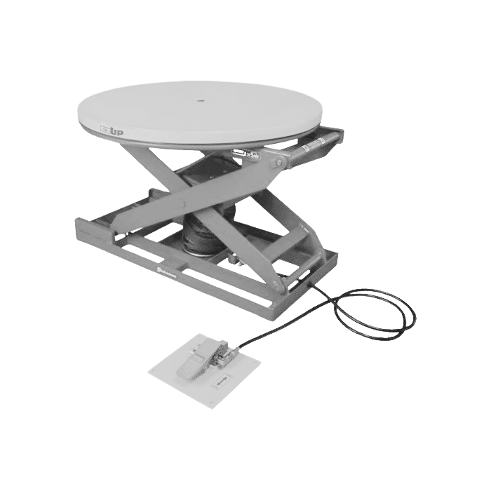 Bishamon Pneumatic Scissor Lift Tables – EZU-15R-SS EZU Series by Mr ...